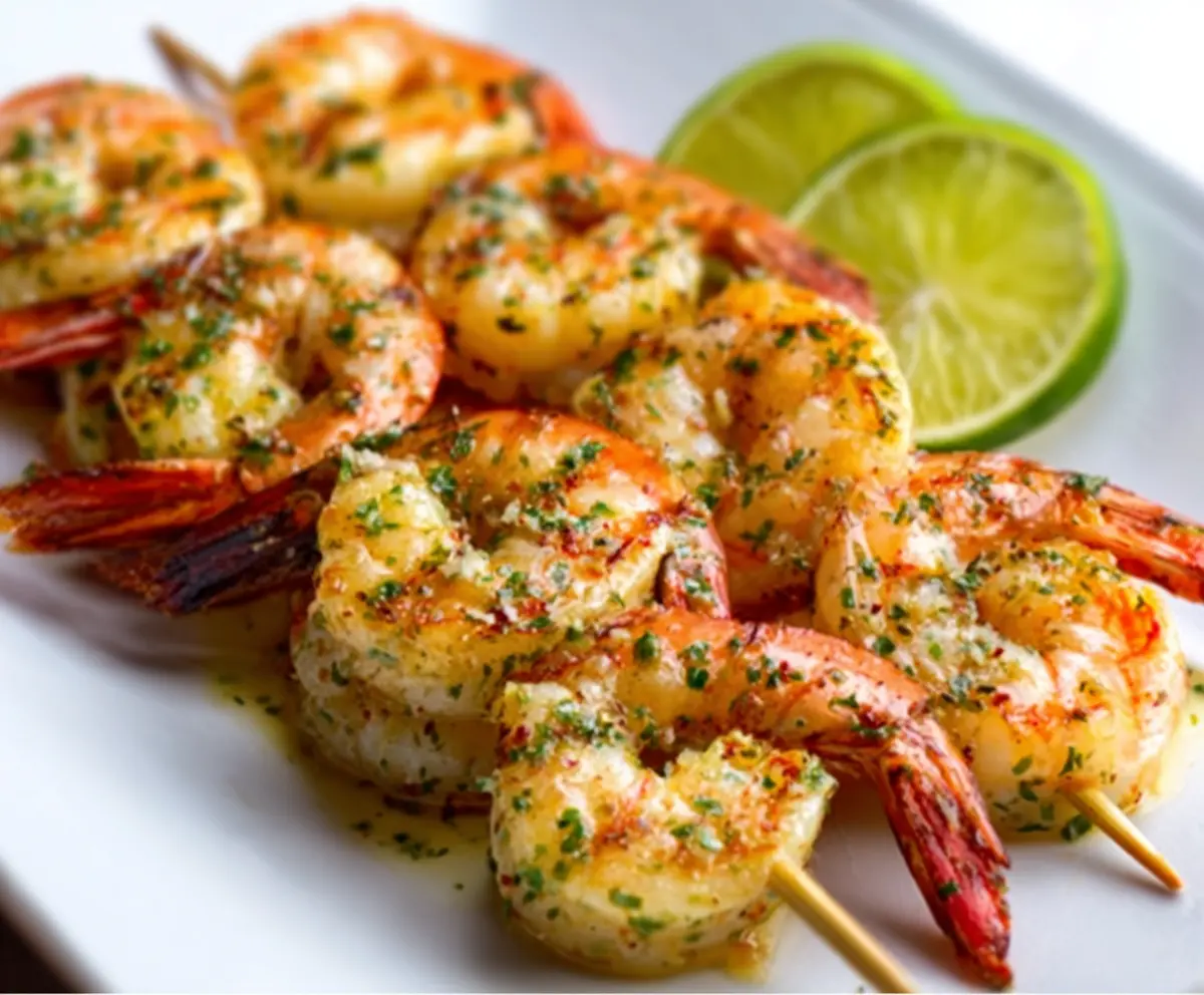Delicious Grilled Garlic Lime Shrimp Recipe